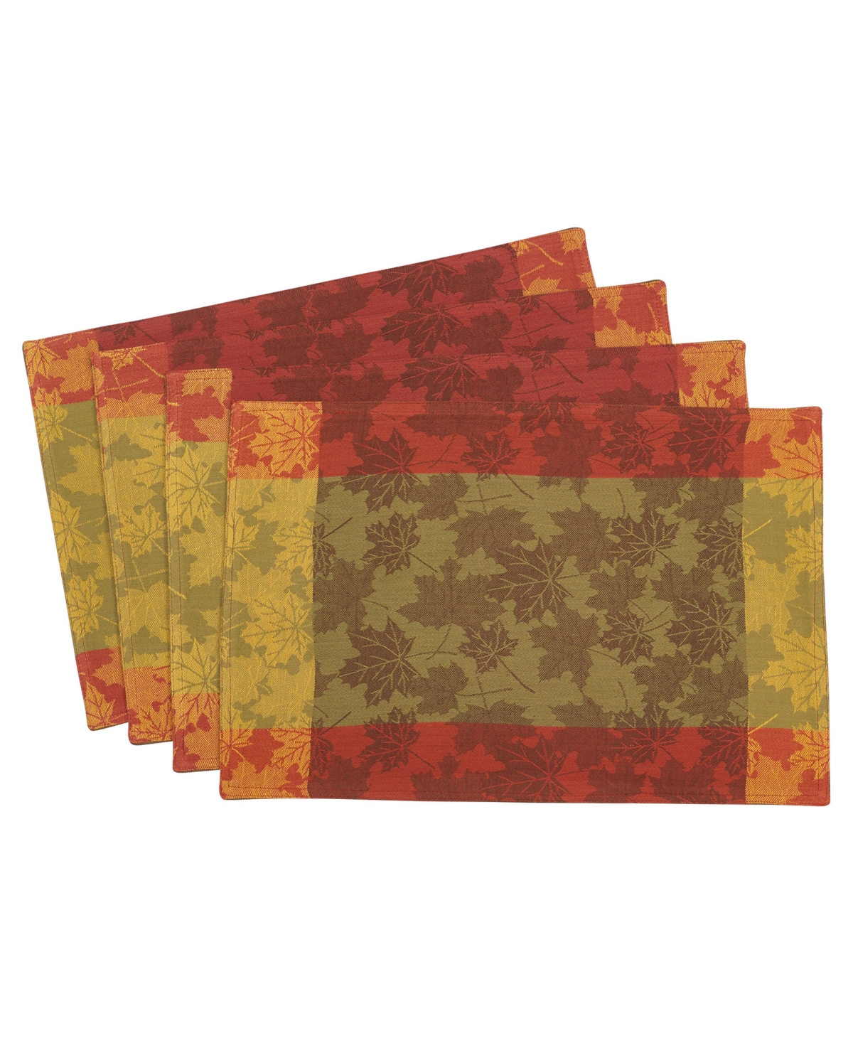 Click here for Saro Lifestyle Foliage Placemats  Set of 4 - Multi prices