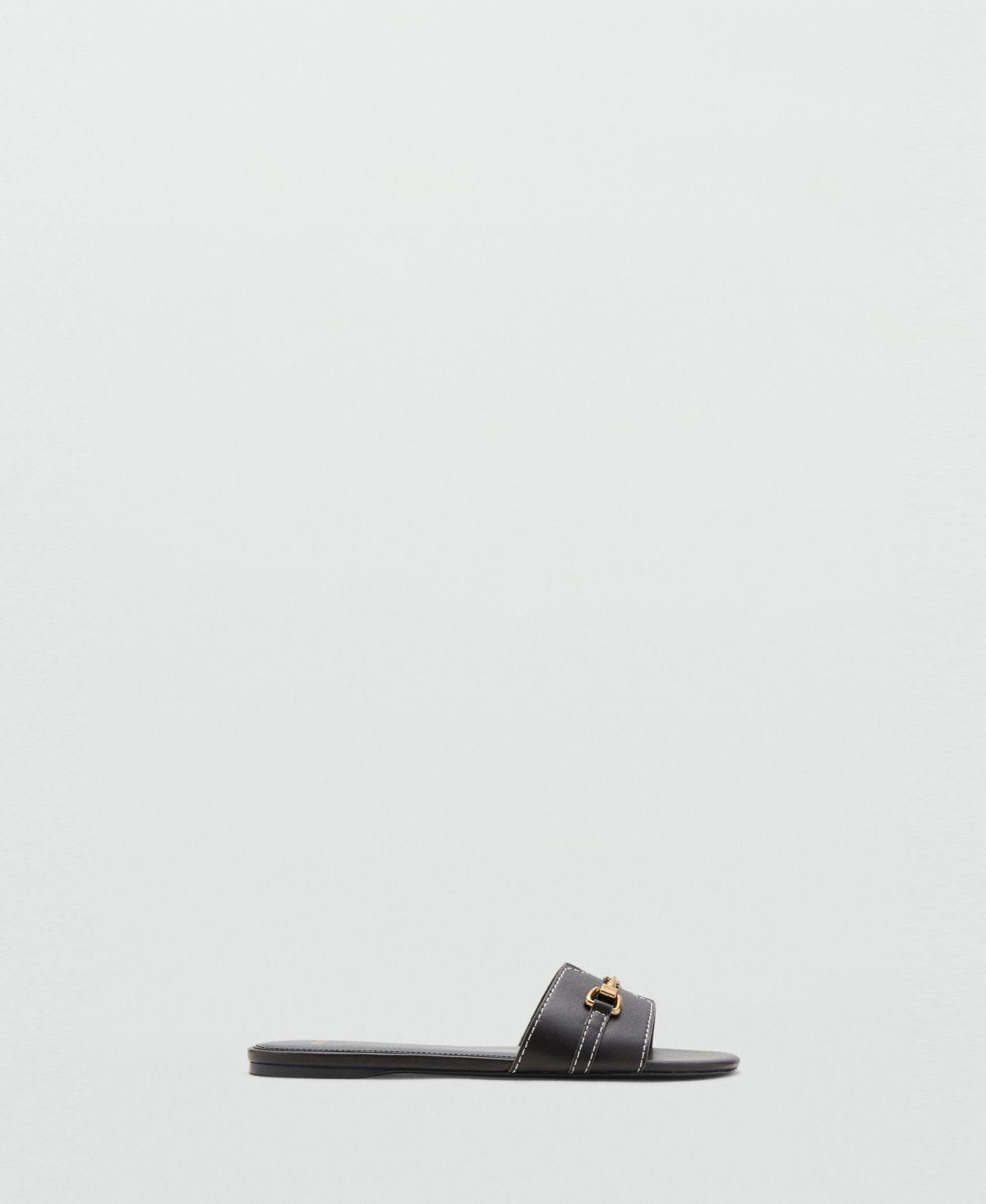 Click here for Mango Womens Metallic Detail Strappy Sandals - Cho... prices