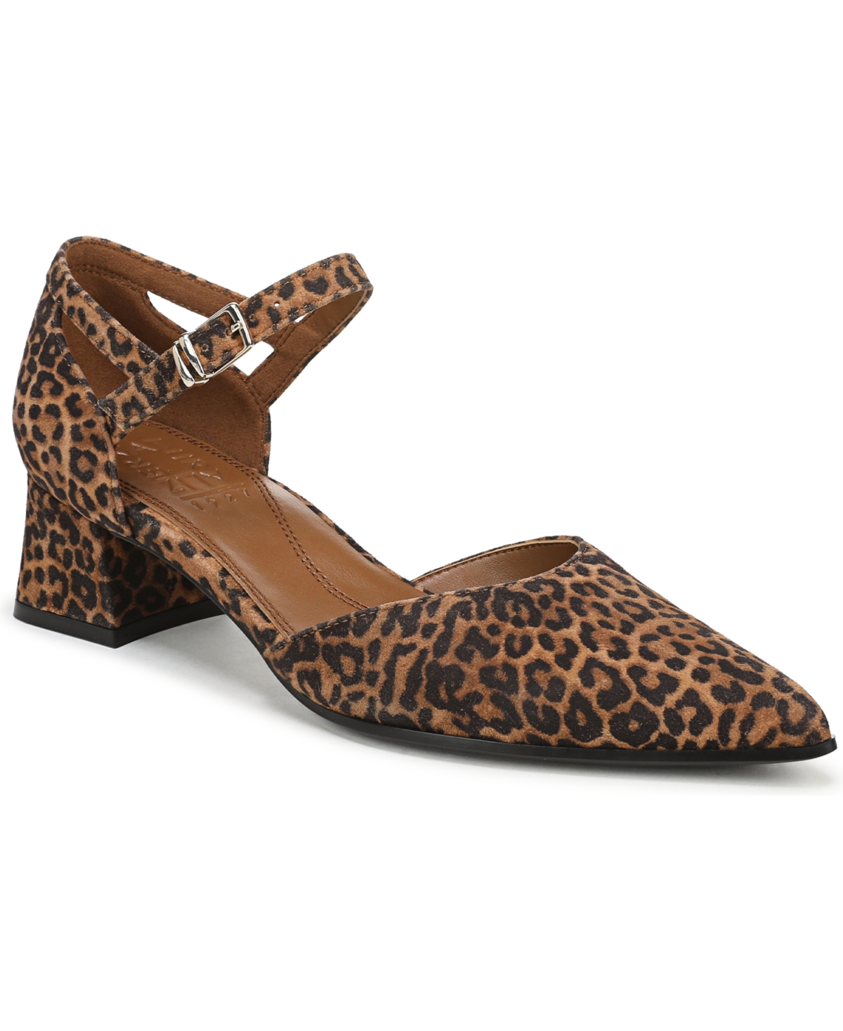 Click here for Naturalizer Womens Maddox Block Heel Ankle Strap P... prices