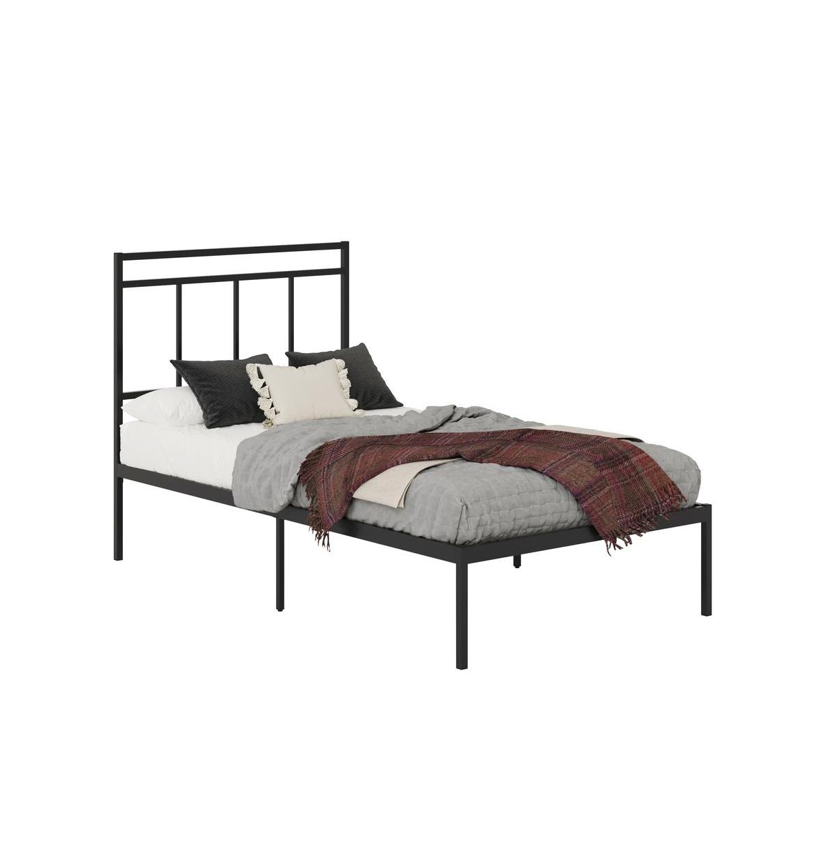 Click here for Sauder Cannery Bridge Platform Bed  finish - Black prices