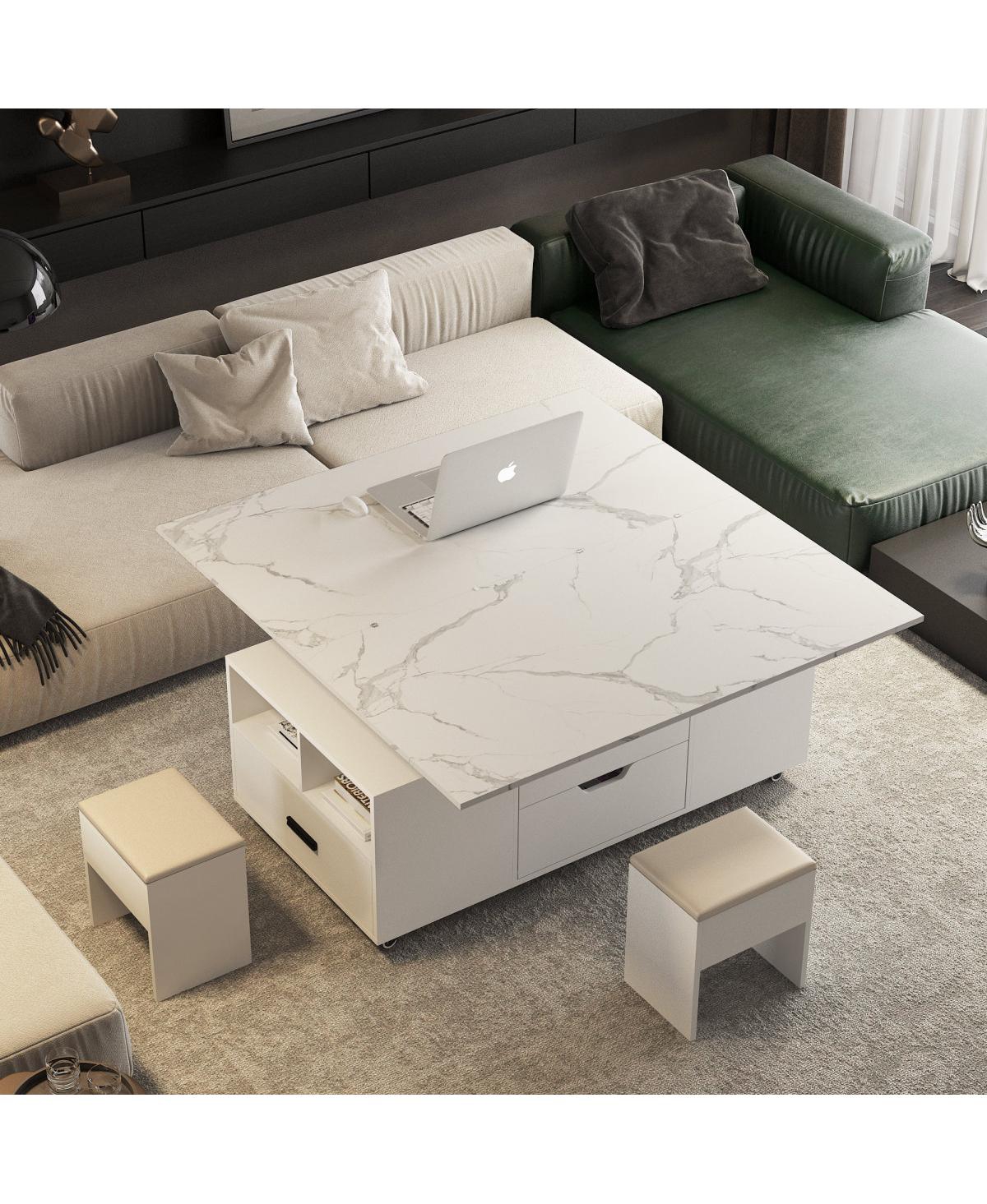 Click here for Streamdale Furniture Lift-Up Coffee Table with 2 S... prices