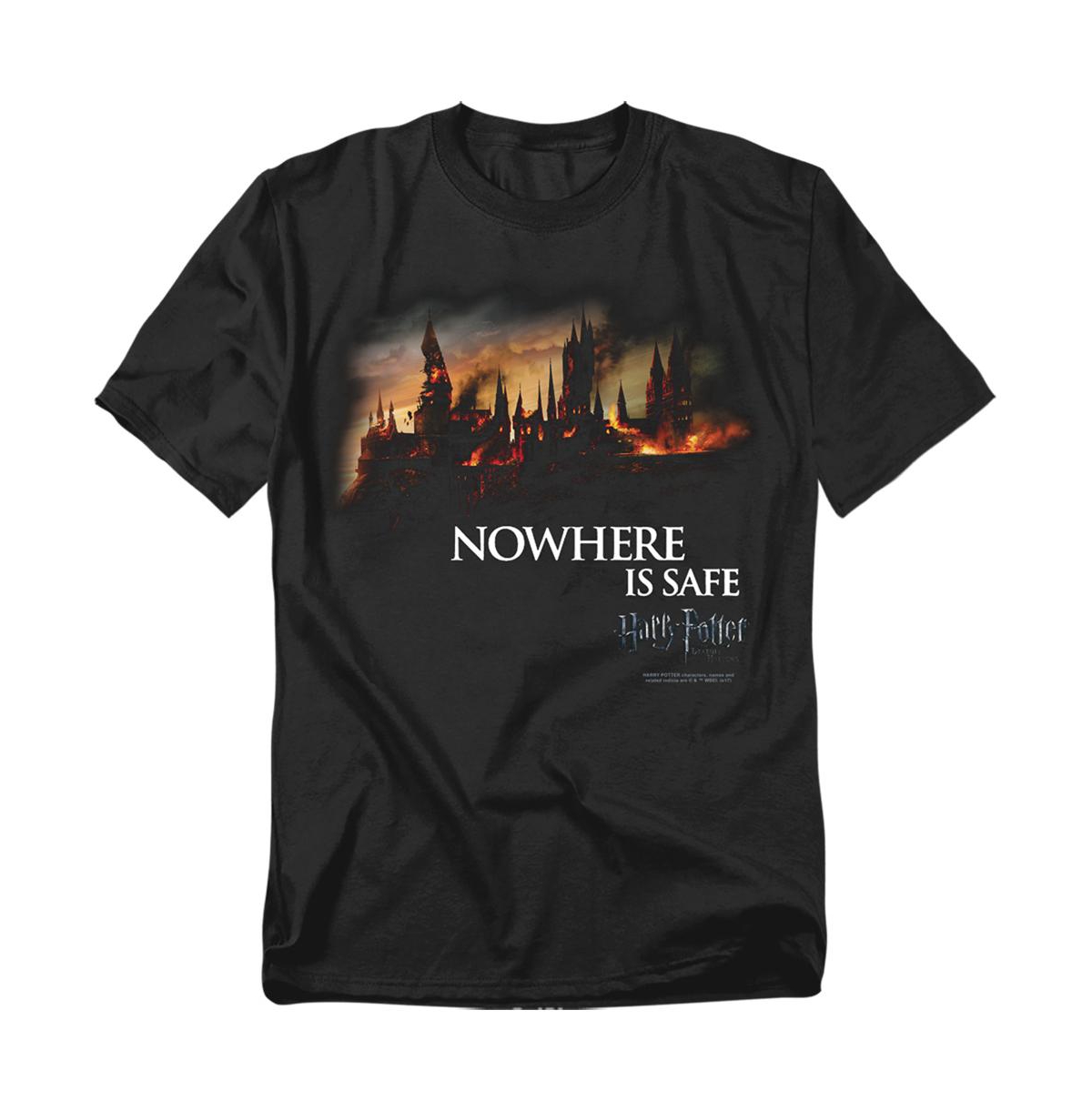 Click here for Harry Potter Big & Tall Burning Hogwarts T Shirt -... prices