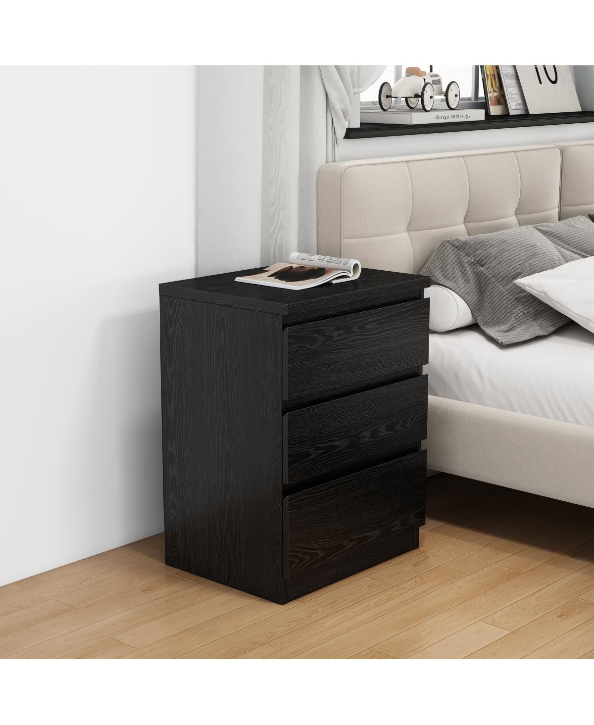 Click here for Streamdale Furniture 19.7inches 3-Drawer Nightstan... prices
