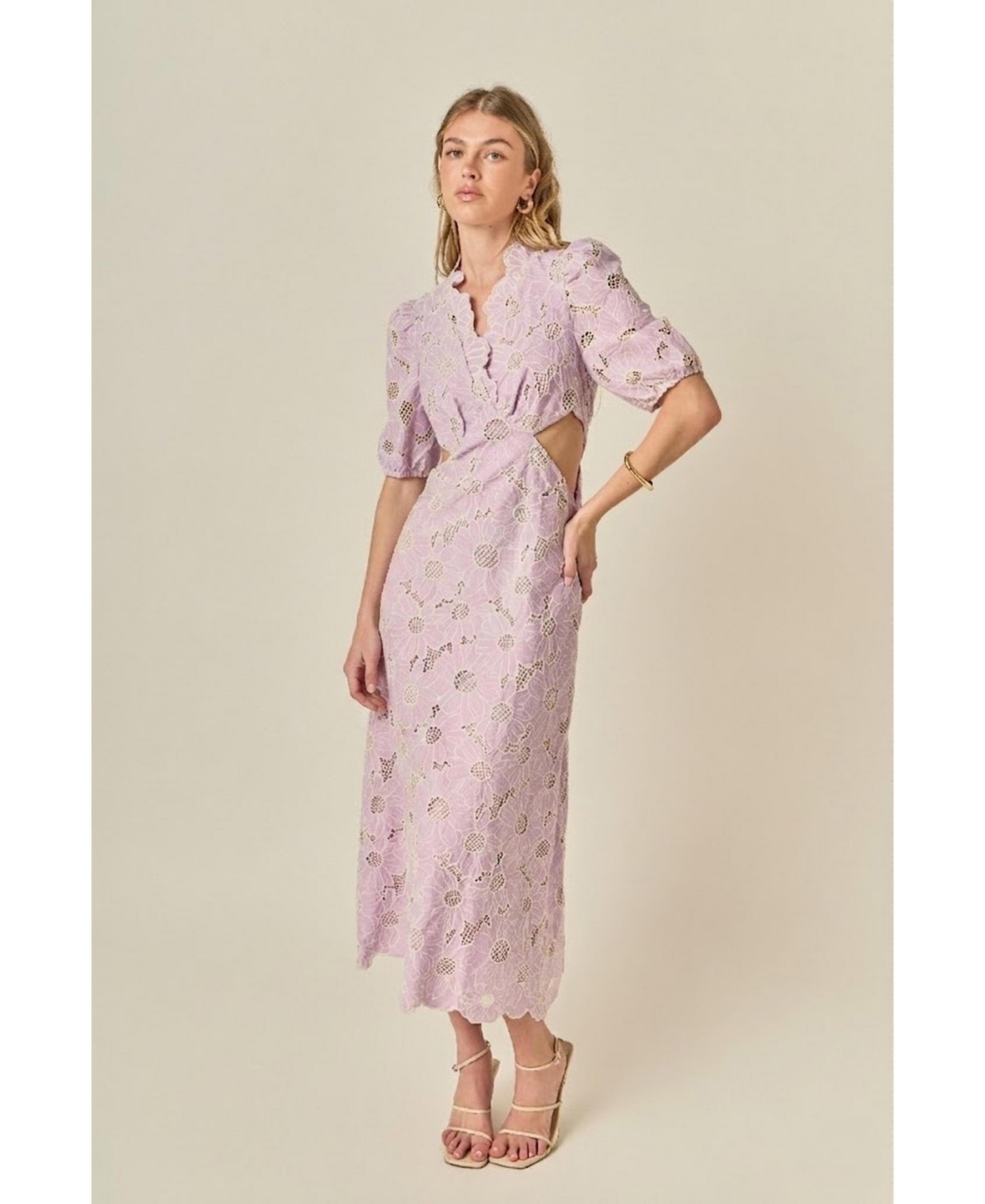 Click here for English Factory Womens Floral Eyelet Lace Cut Out... prices