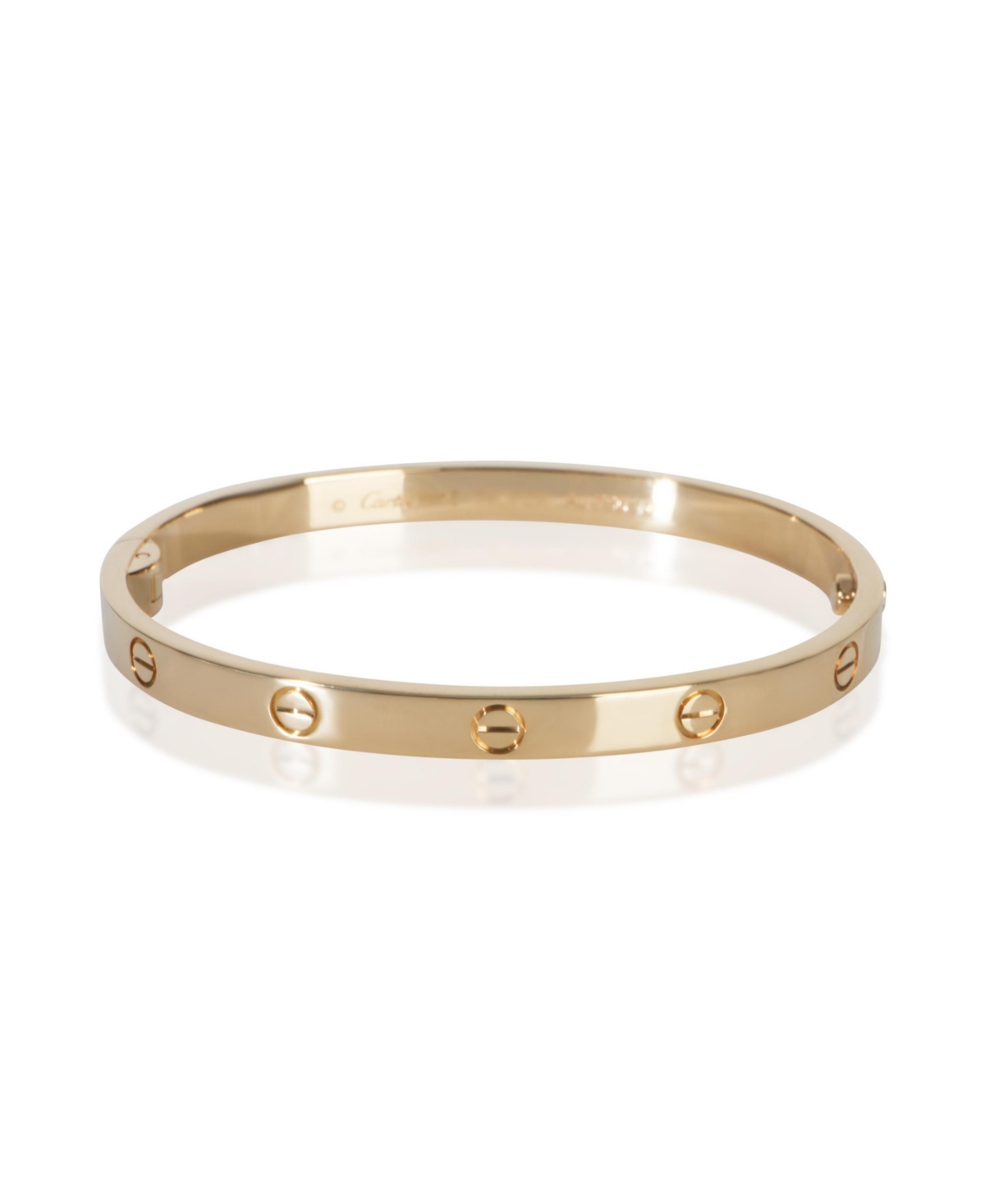 Click here for Pre-Owned Cartier Yellow Gold Medium Model Love Br... prices
