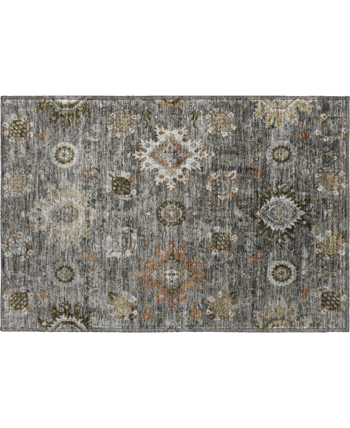 Click here for Addison Mayfield AMF1927 18x26 Area Rug - Pewter prices