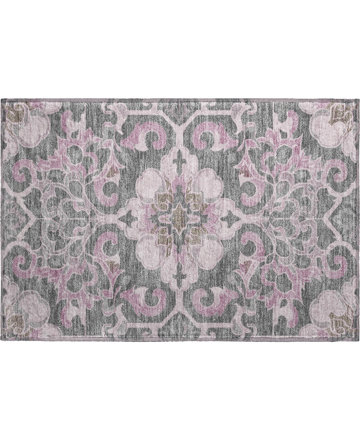 Click here for Addison Mayfield AMF1947 18x26 Area Rug - Pink prices