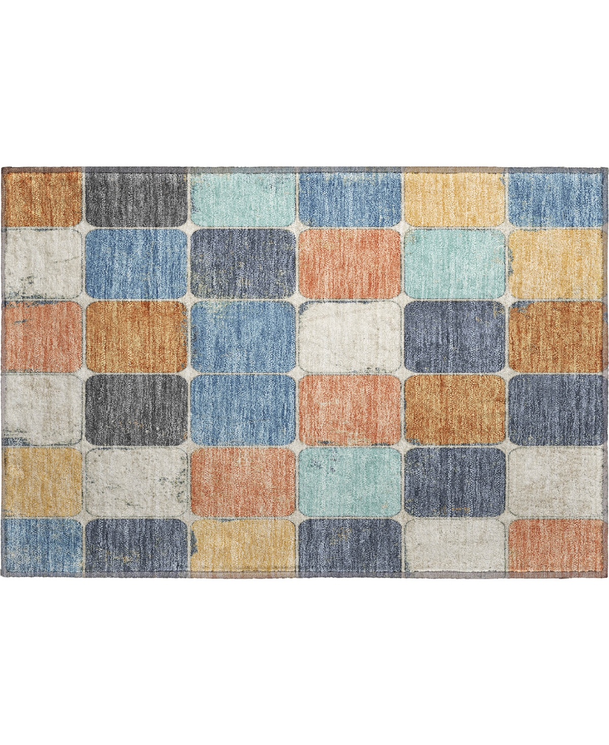 Click here for Addison Mayfield AMF1948 18x26 Area Rug - Rust prices