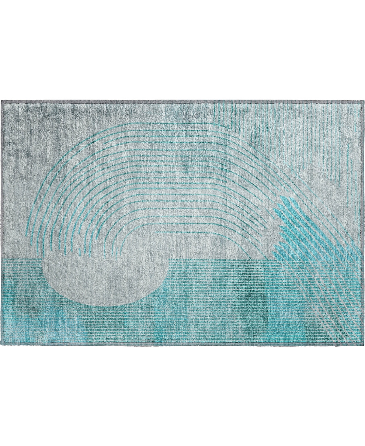 Click here for Addison Mayfield AMF2003 18x26 Area Rug - Teal prices