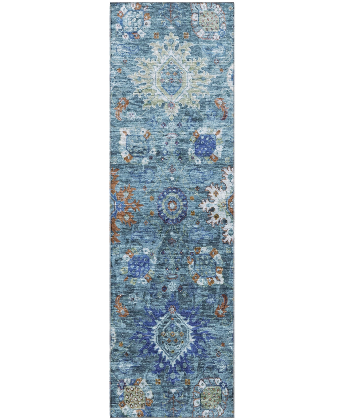 Click here for Addison Mayfield AMF1927 23x76 Runner - Blue prices