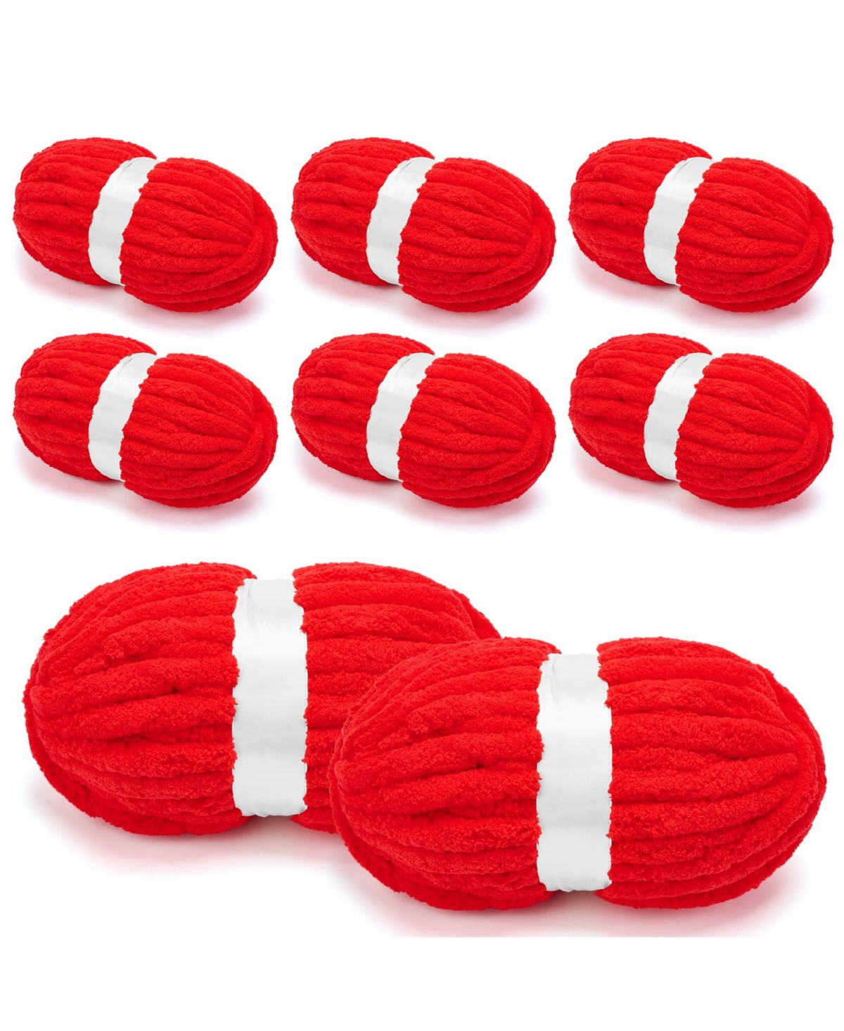 Click here for Gnuadz Chunky Chenille Yarn For Crocheting Arm Kni... prices
