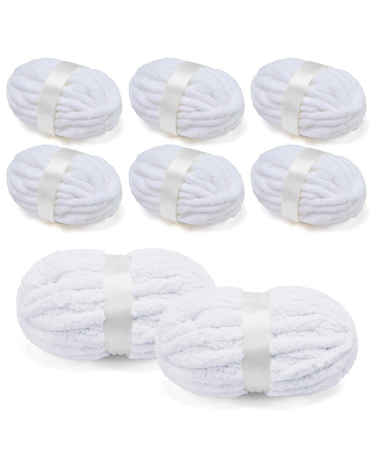 Click here for Gnuadz Chunky Chenille Yarn For Crocheting Arm Kni... prices