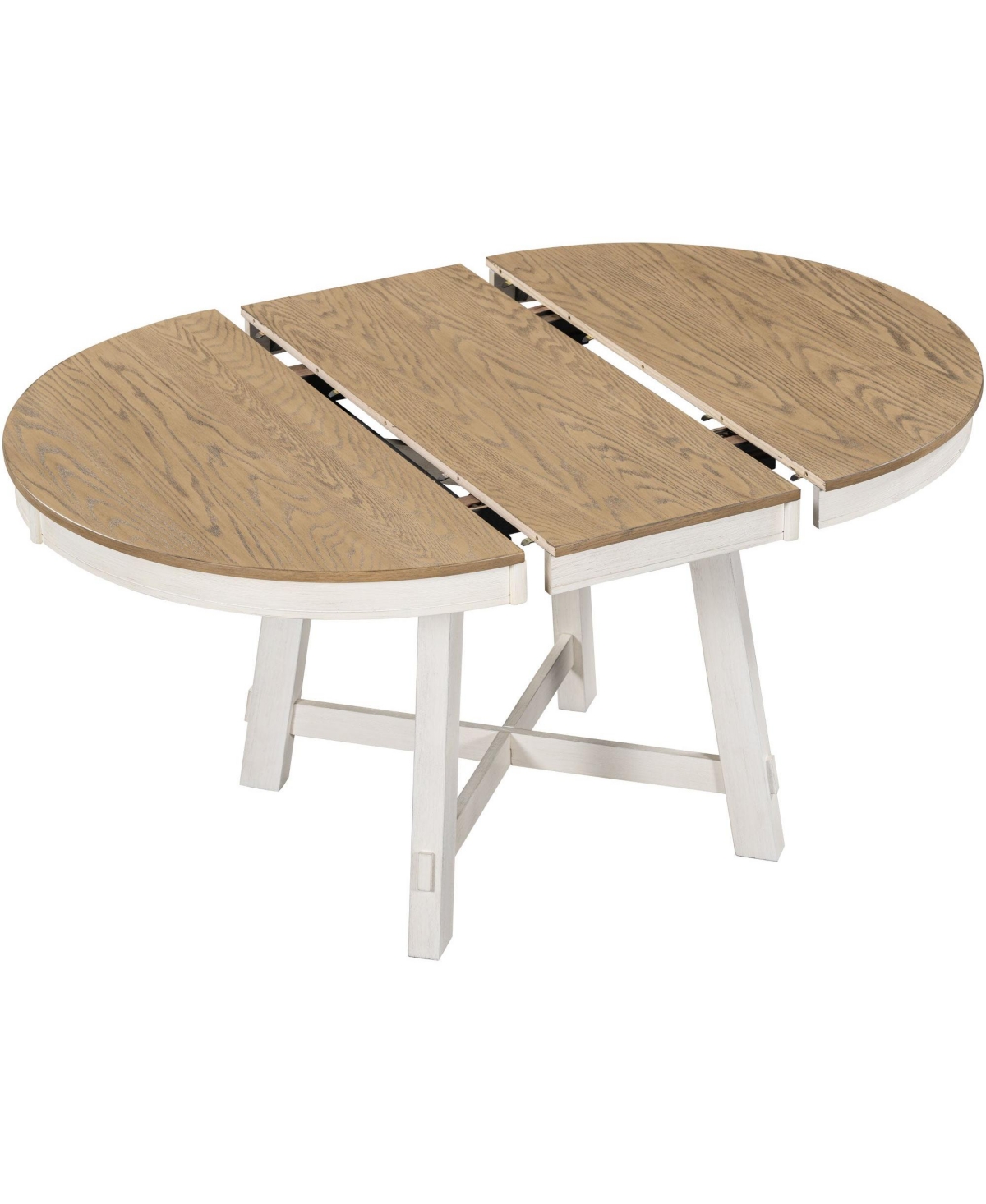 Click here for Boyel Living Farmhouse Round Extendable Dining Tab... prices