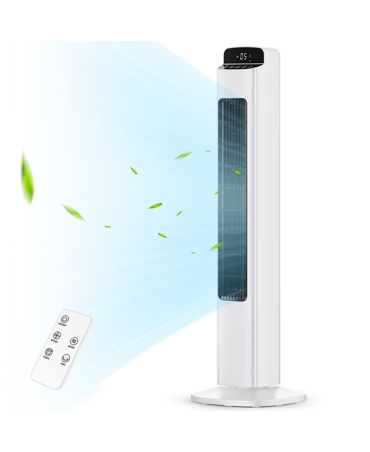 Click here for Antarctic Star Oscillating Tower Fan  5 Speeds wit... prices