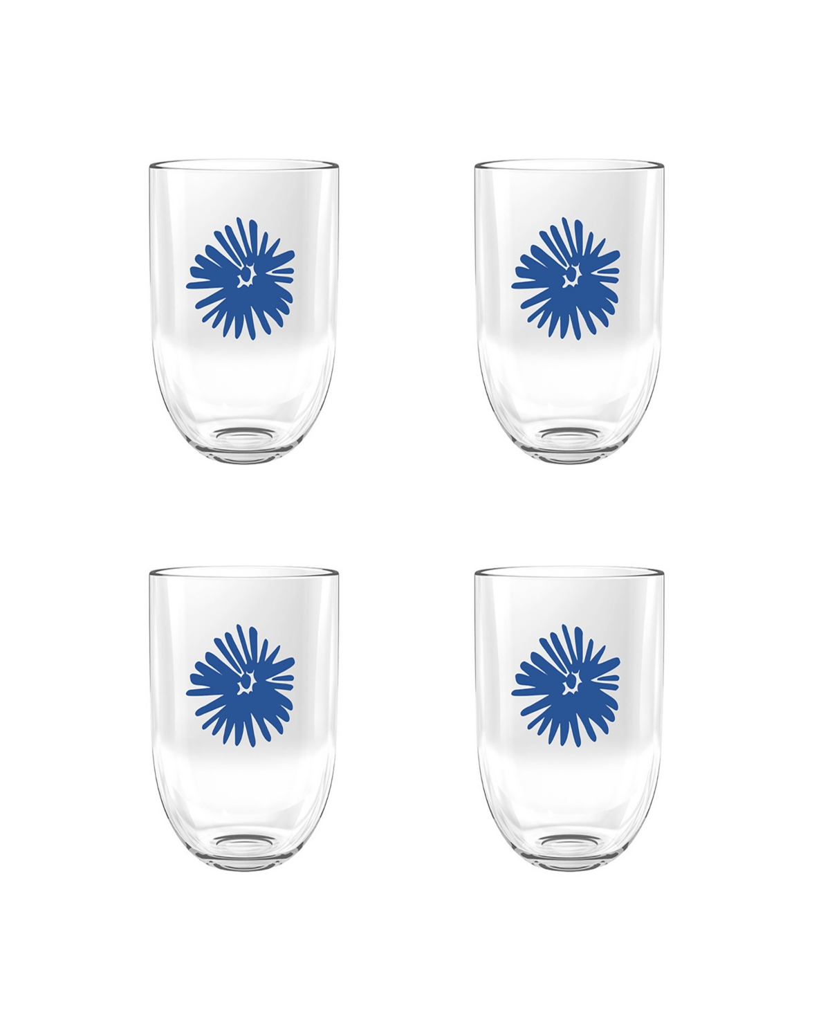 Click here for Abode Homewares Midsummer Acrylic Floral Stemless... prices