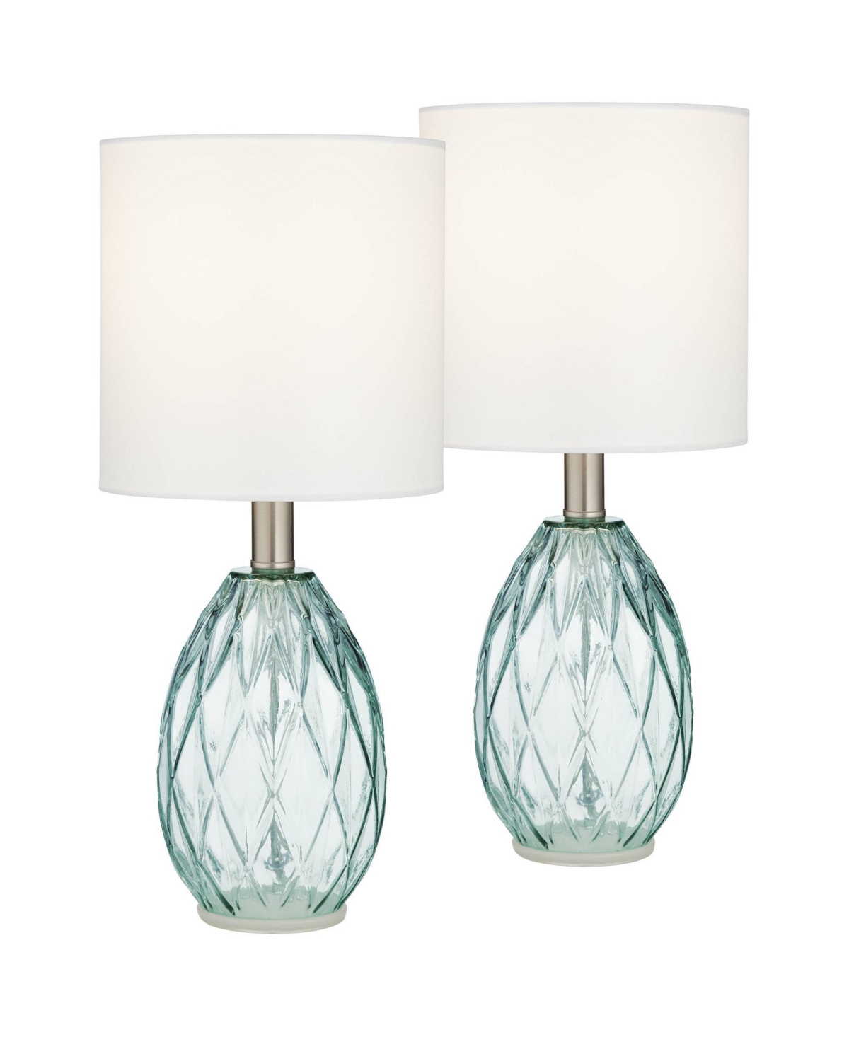 Click here for 360 Lighting Rita Modern Accent Table Lamps 14 3/4... prices