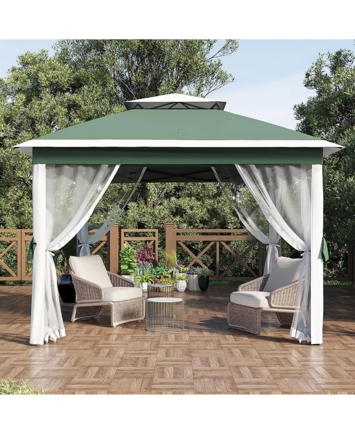 Click here for gaomon Outdoor Canopy Shelter Pop Up Gazebo Tent w... prices
