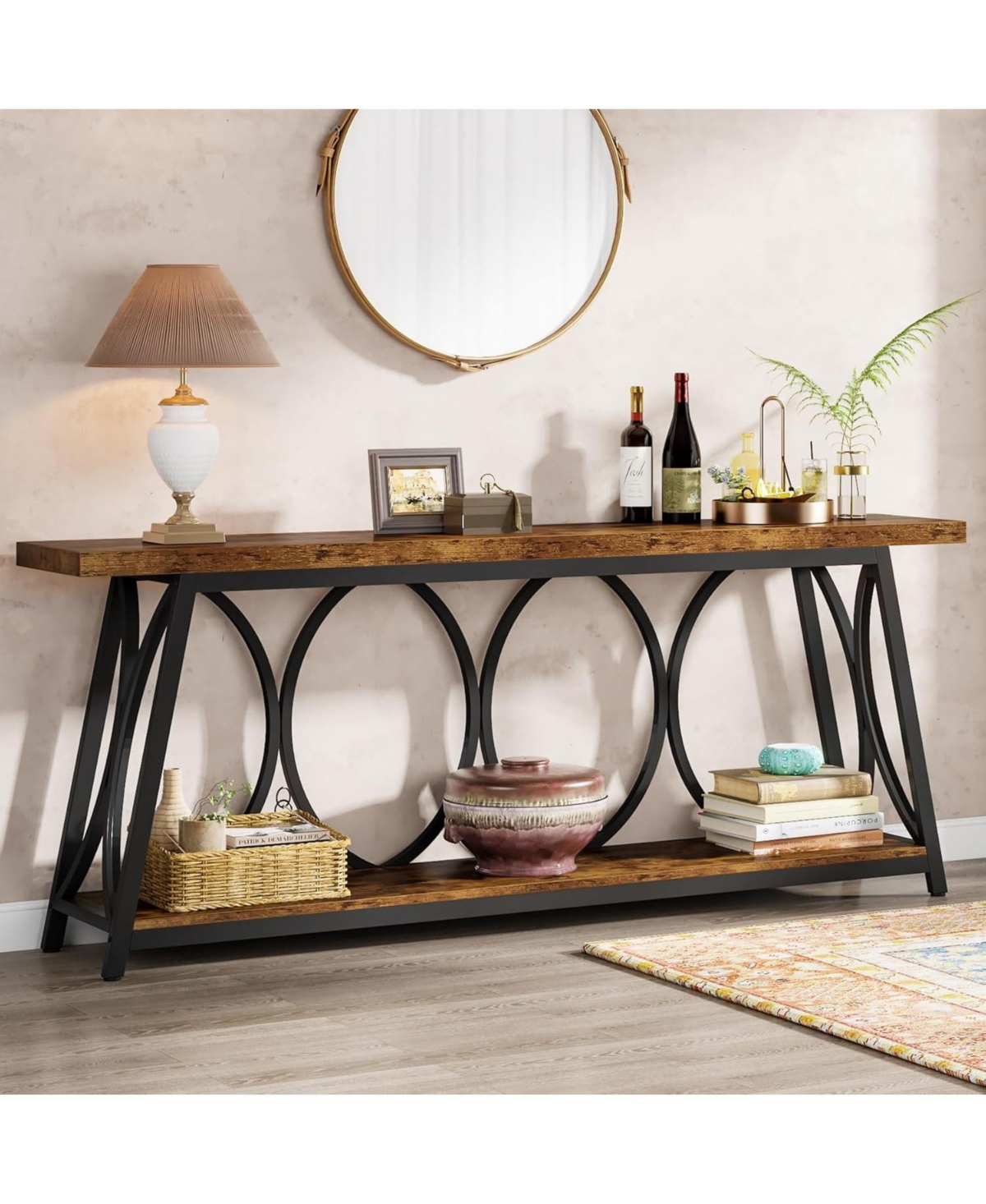 Click here for Tribesigns 70.9 inch Extra Long Console Table  Ind... prices