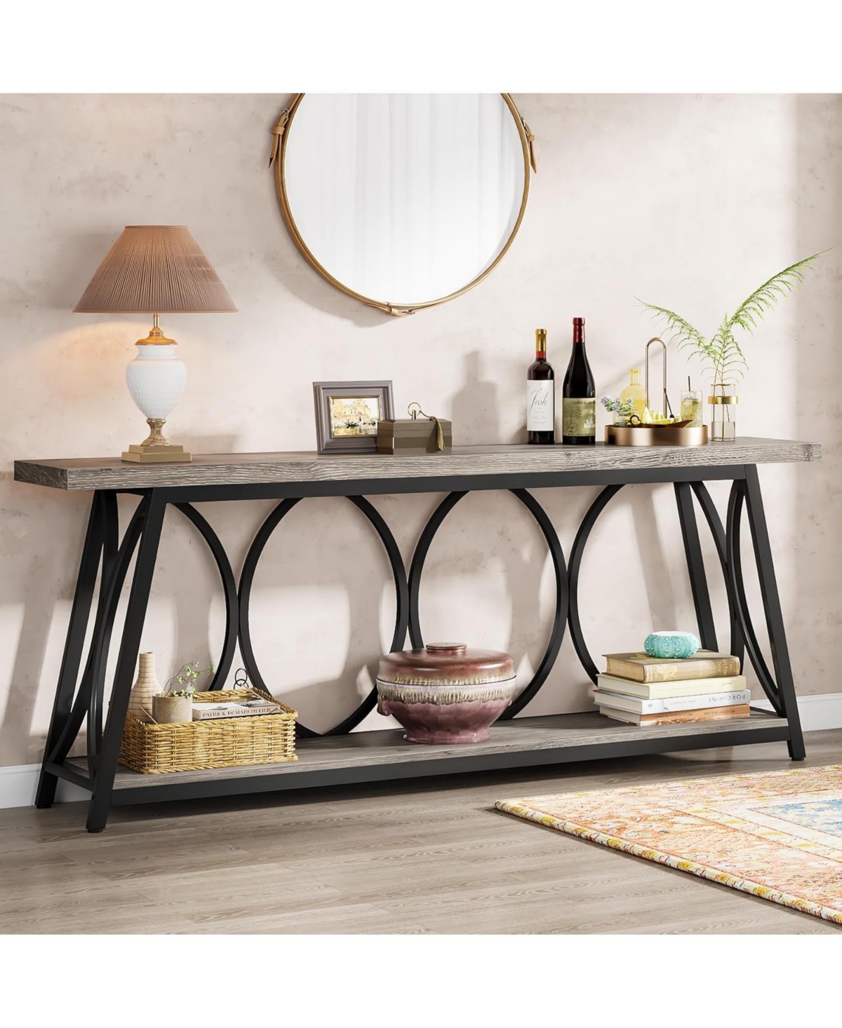 Click here for Tribesigns 70.9 inch Extra Long Console Table  Ind... prices
