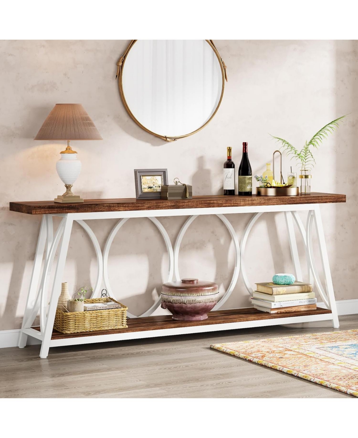 Click here for Tribesigns 70.9 inch Extra Long Console Table  Ind... prices