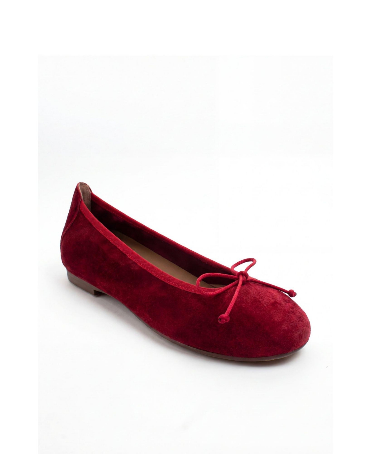 Click here for Menina Step Womens Sofia Elastic Suede Ballet Flat... prices
