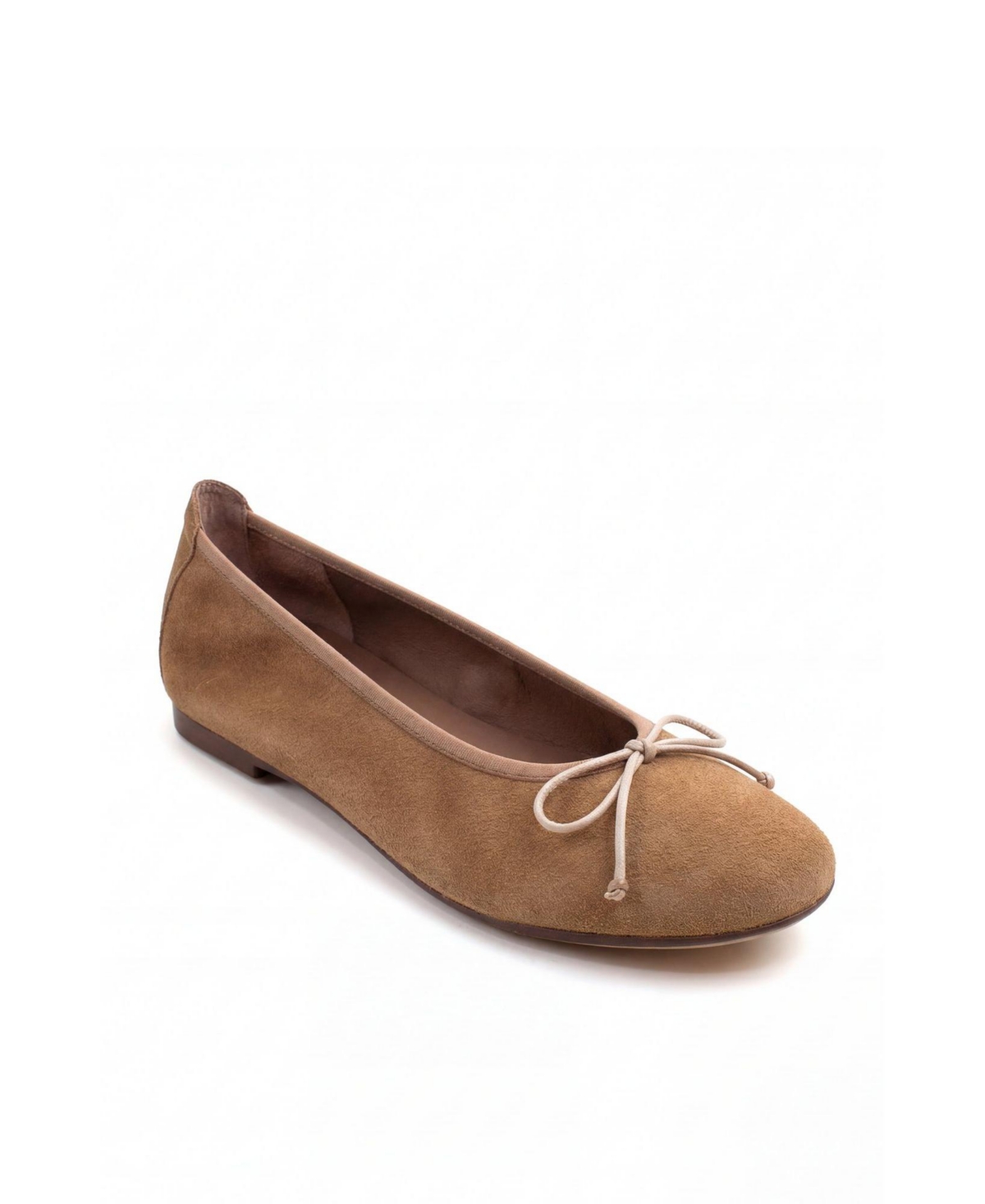 Click here for Menina Step Womens Sofia Elastic Suede Ballet Flat... prices