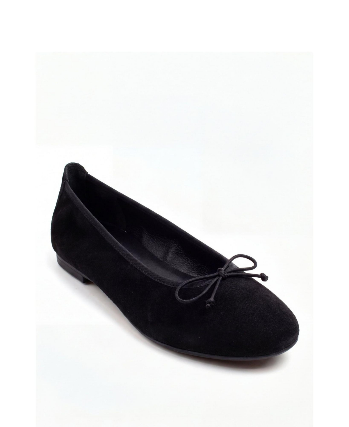 Click here for Menina Step Womens Sofia Elastic Suede Ballet Flat... prices