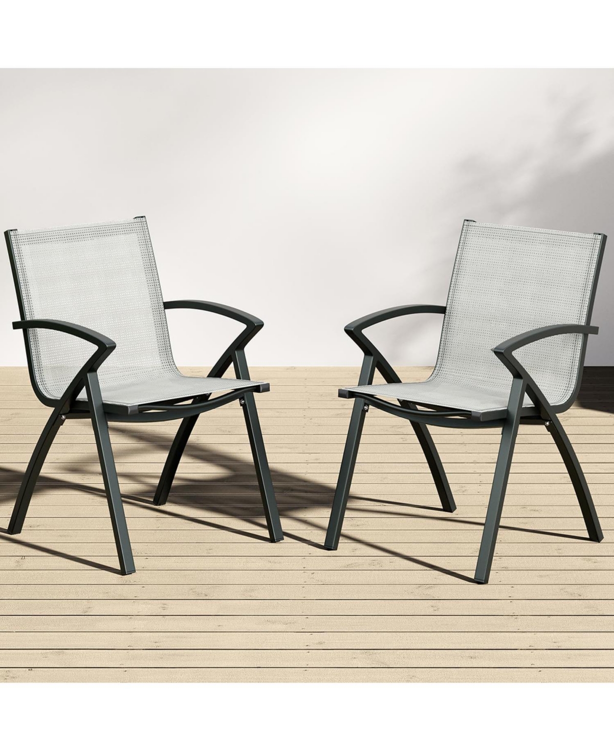 Click here for GarveeLife Aluminum Patio Dining Chairs Set Durabl... prices