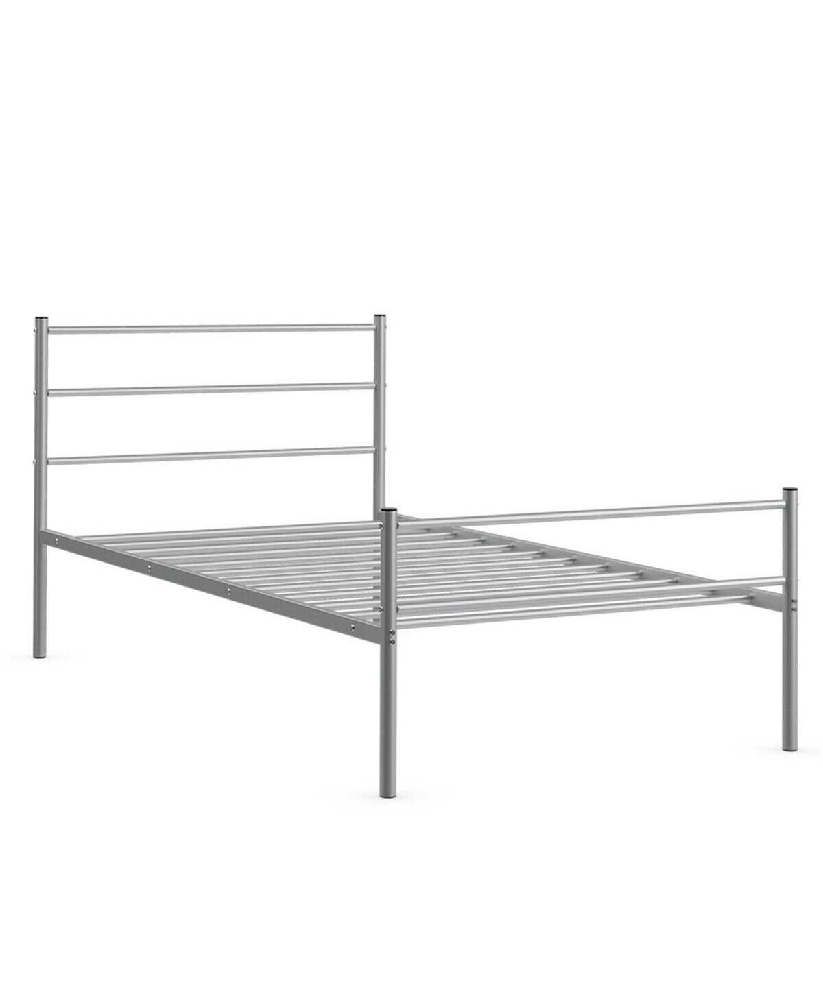Click here for Gymax Twin Size Metal Bed Frame Platform Mattress... prices