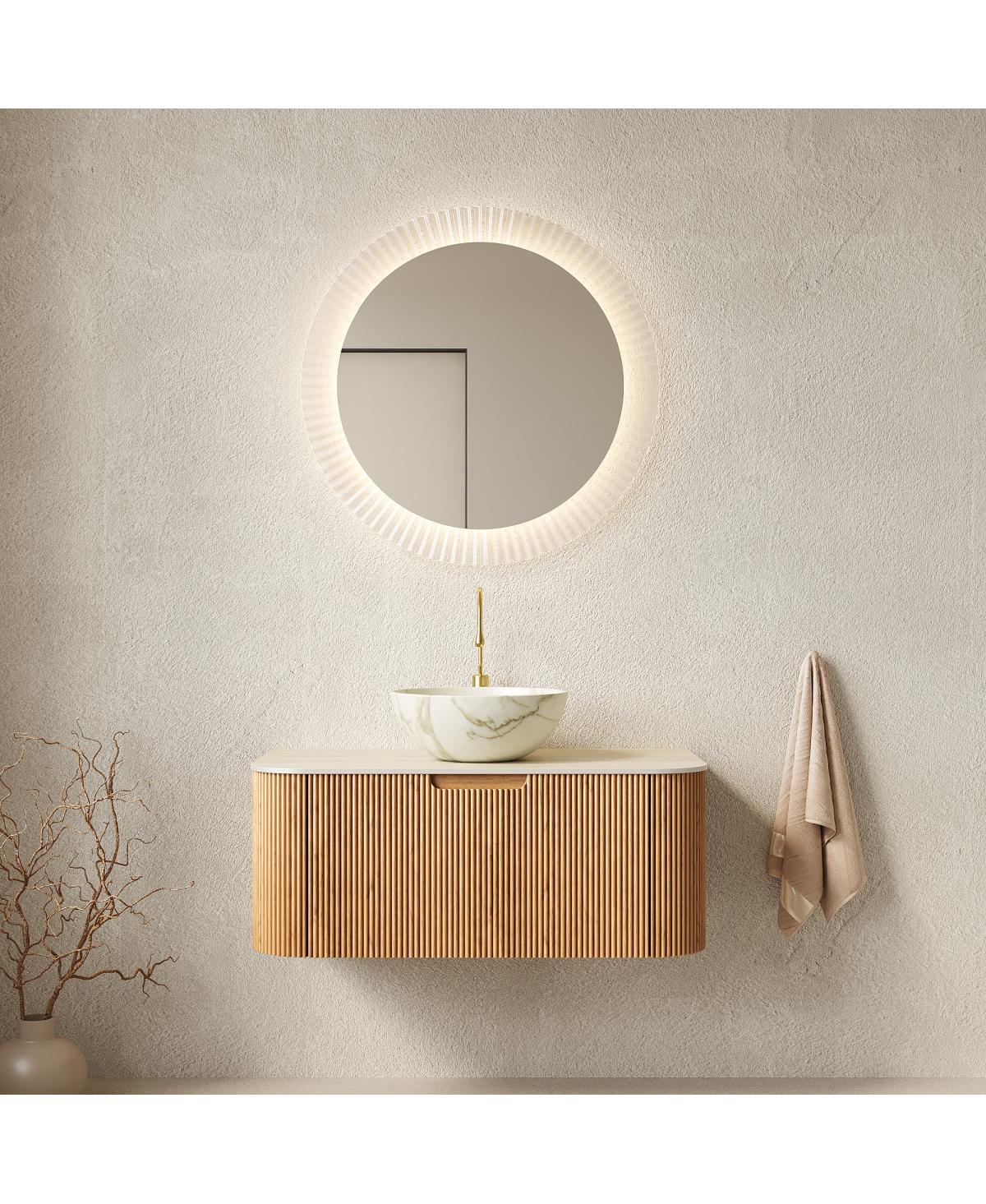 Click here for Sillysis Wall Mounted Bathroom Vanity with Sintere... prices