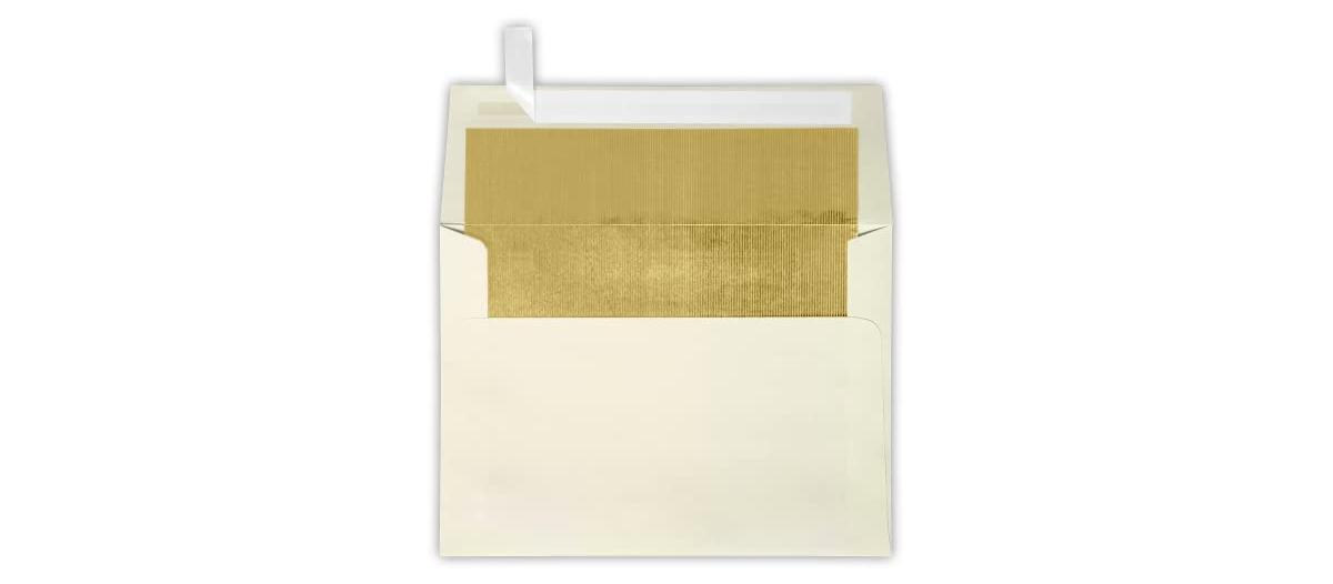 Click here for Gnuadz A7 Foil Lined Invitation Envelopes Peel Pre... prices
