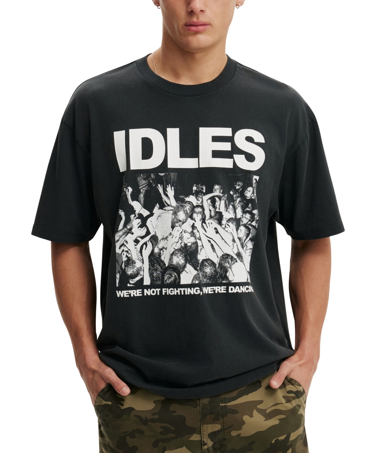 Click here for Cotton On Mens Short-Sleeve T-Shirt - washed black... prices