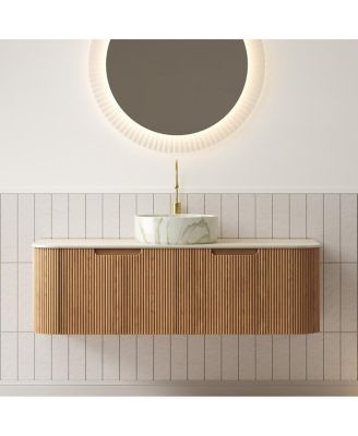 Click here for Sillysis Wall Mounted Bathroom Vanity With Sintere... prices