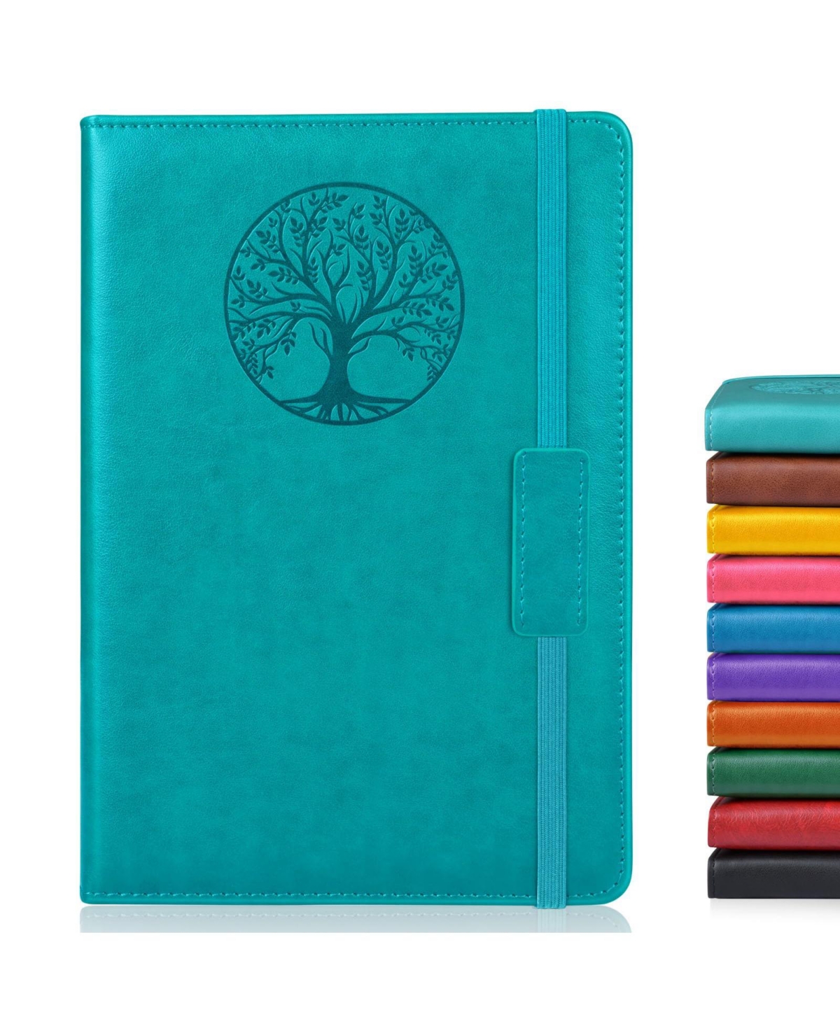 Click here for Gnuadz Lined Journal Notebook Hardcover Leather Ru... prices