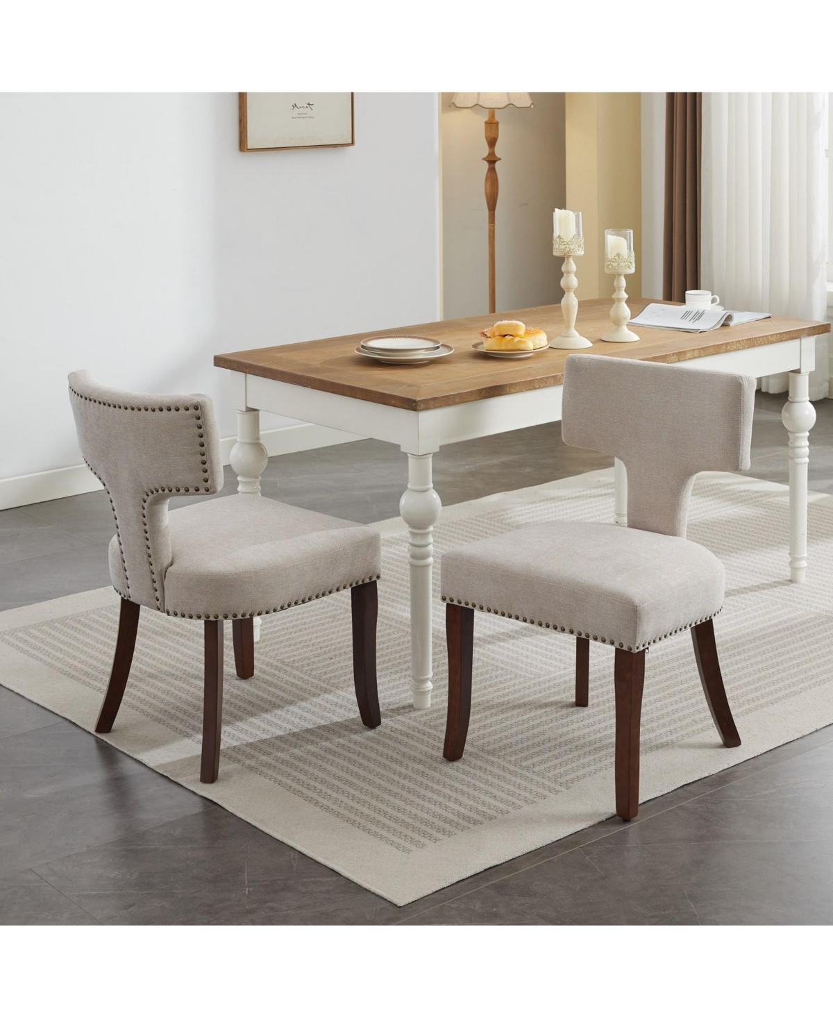 Click here for Clihome Mid Century Modern Dining Chairs Set of 2... prices