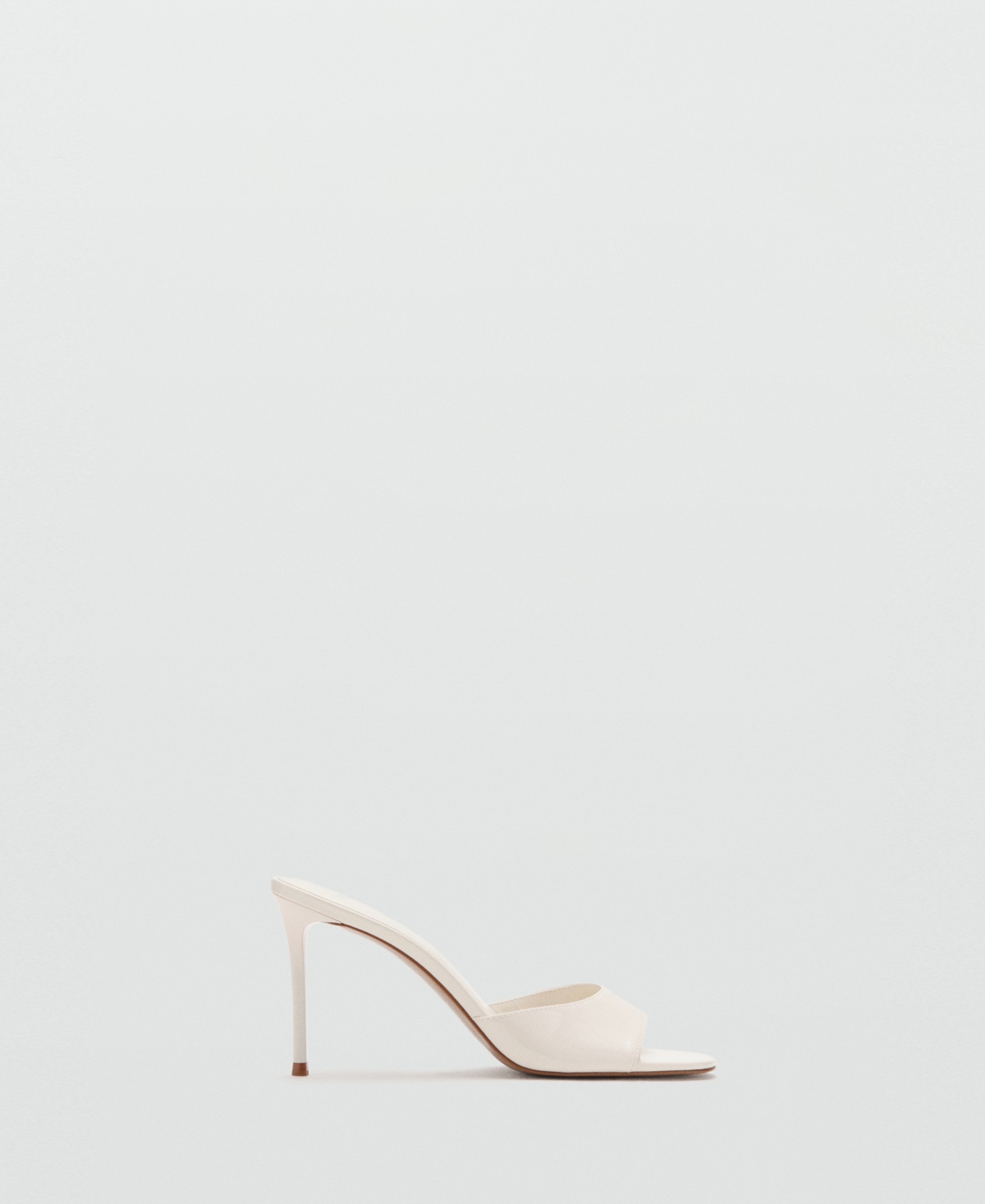 Click here for Mango Womens Stiletto Heel Sandals - White prices