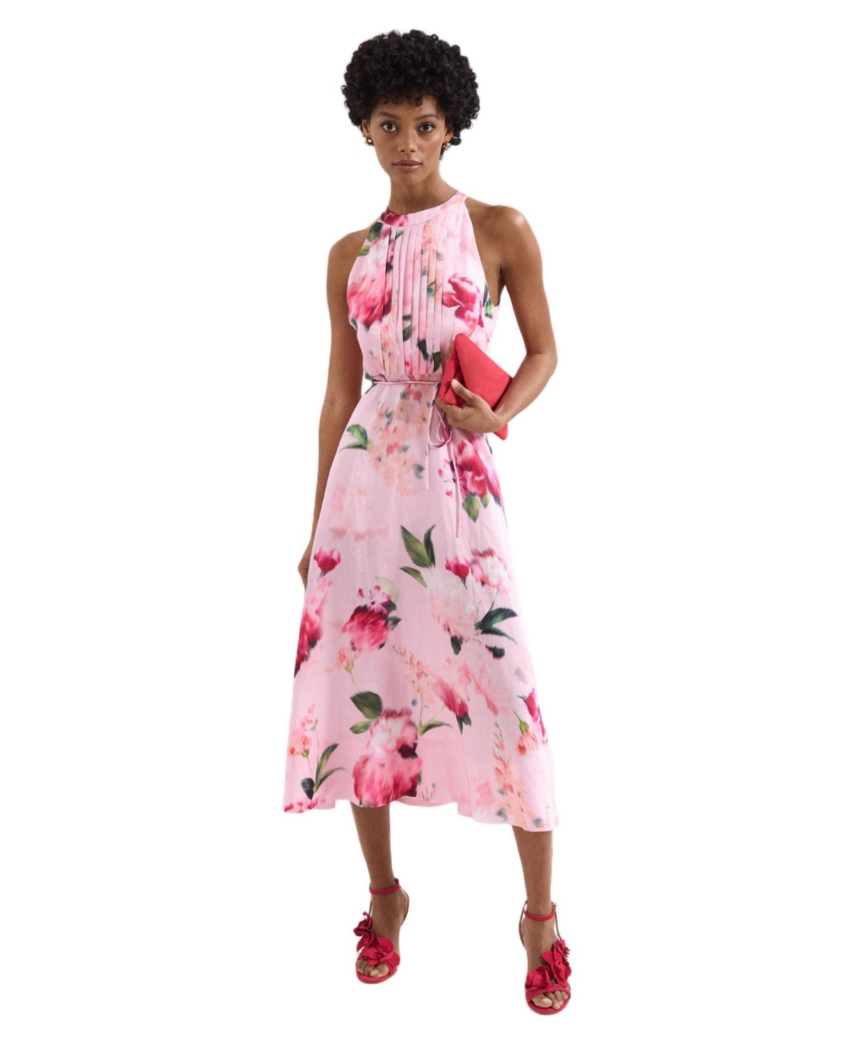 Click here for Phase Eight Womens Bethany Midi Dress prices