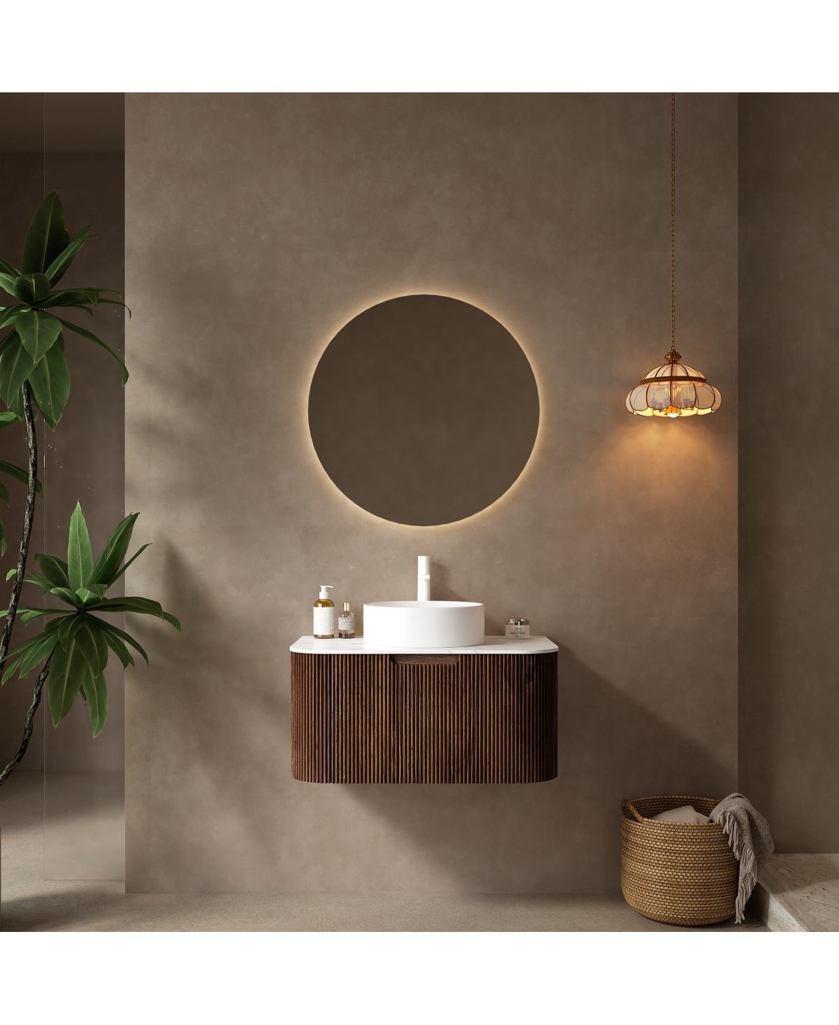 Click here for Sillysis Wall Mounted Bathroom Vanity with Artific... prices