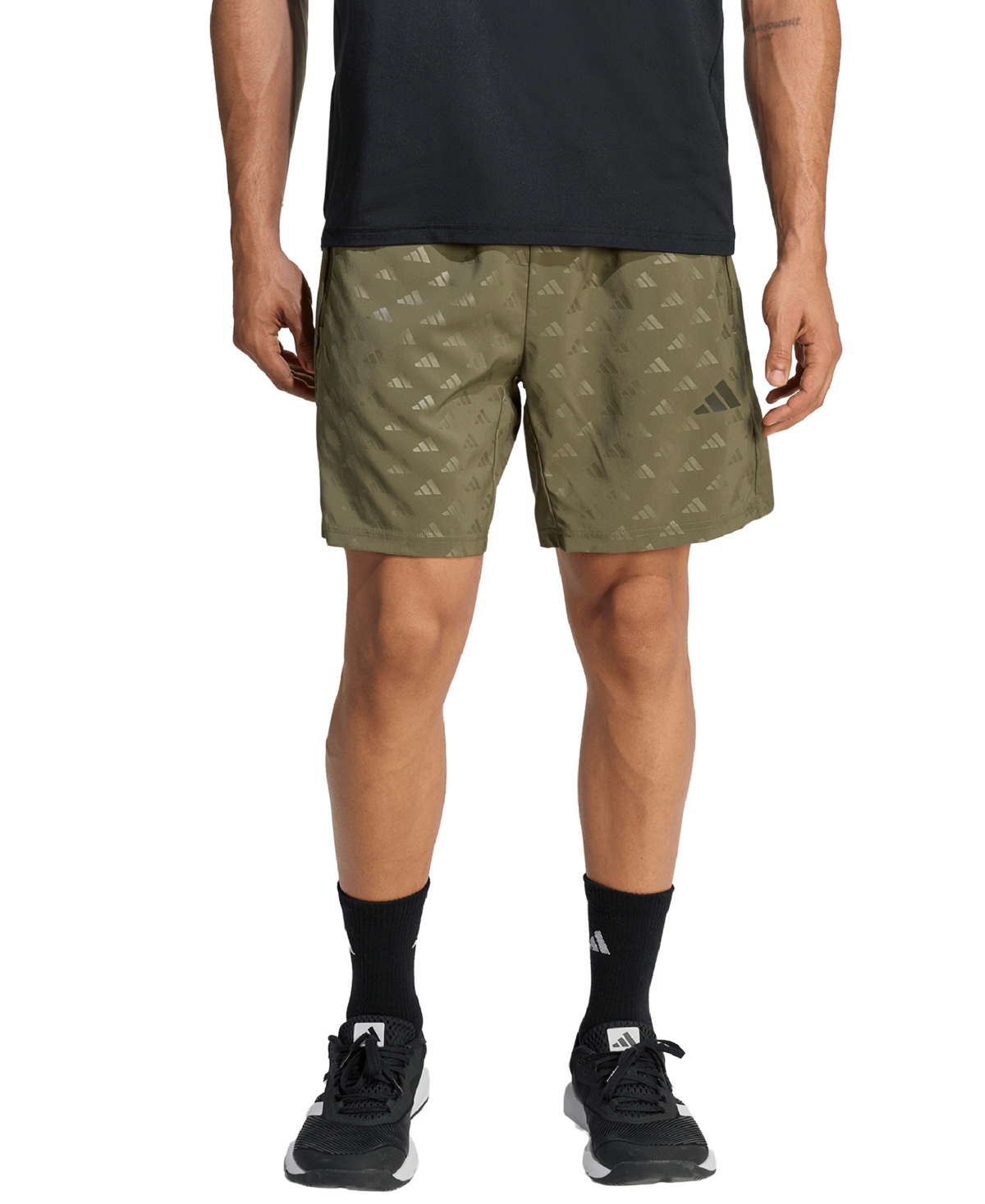 Click here for adidas Mens Workout Essentials Brandlove Woven Sho... prices