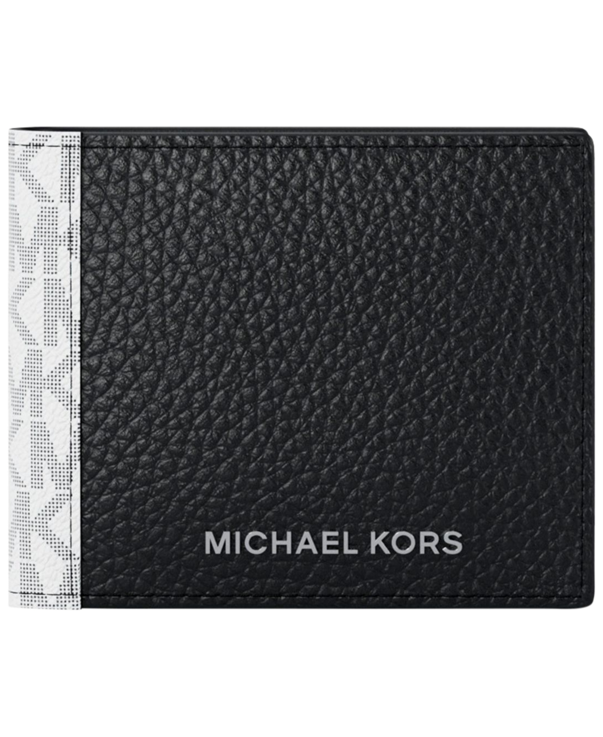 Click here for Michael Kors Mens Slim Billfold Wallet - Black/Whi... prices