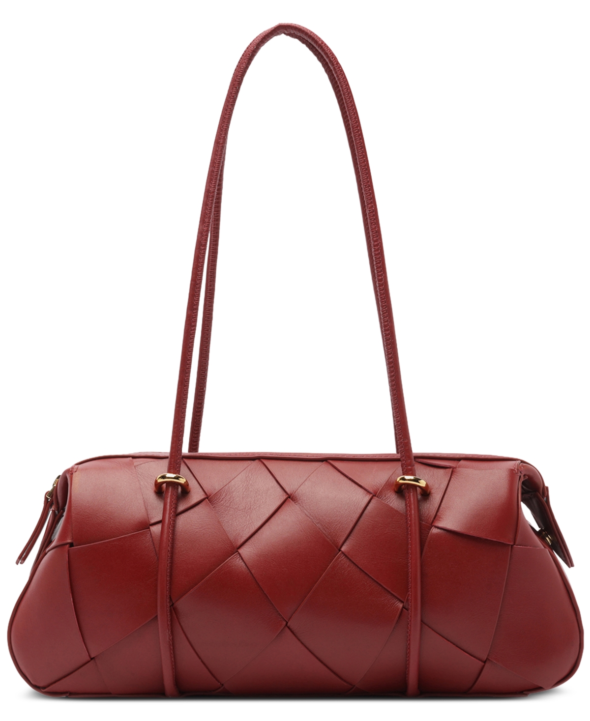 Click here for Arezzo Sarah Large Leather Shoulder Handbag - Pass... prices