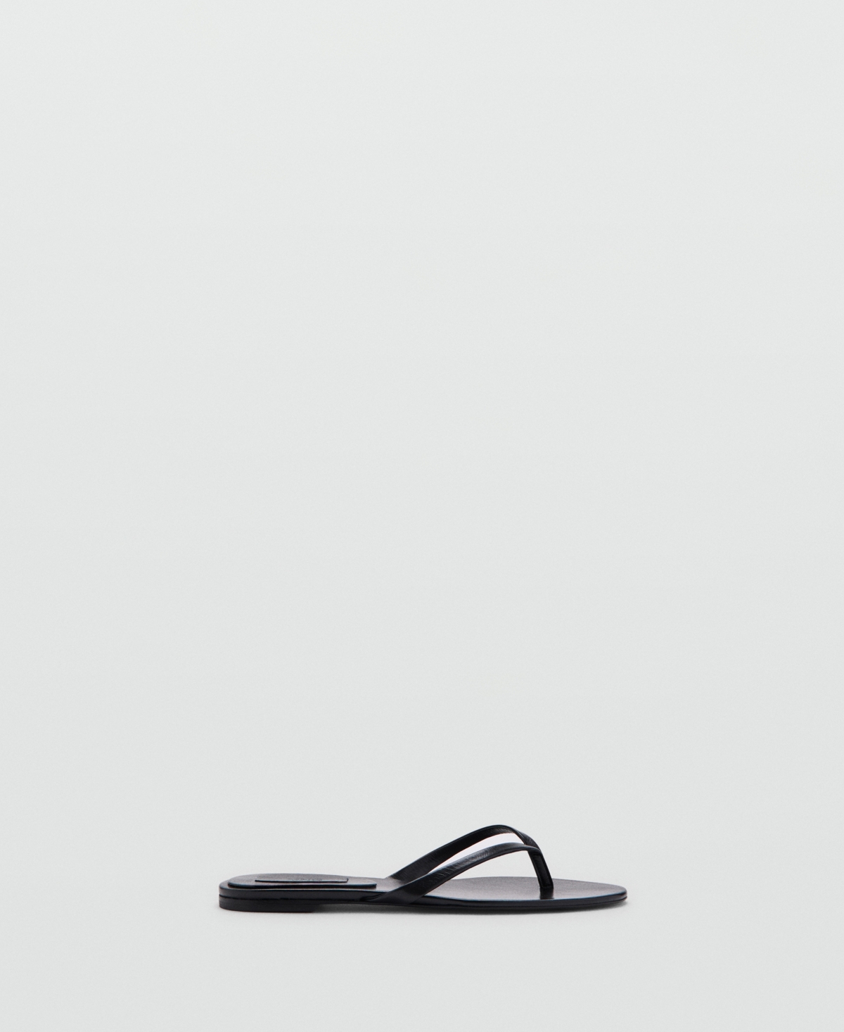 Click here for Mango Womens Leather Strap Sandals - Black prices