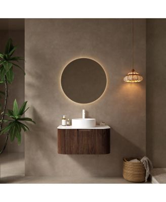 Click here for Sillysis Wall Mounted Bathroom Vanity With Sintere... prices
