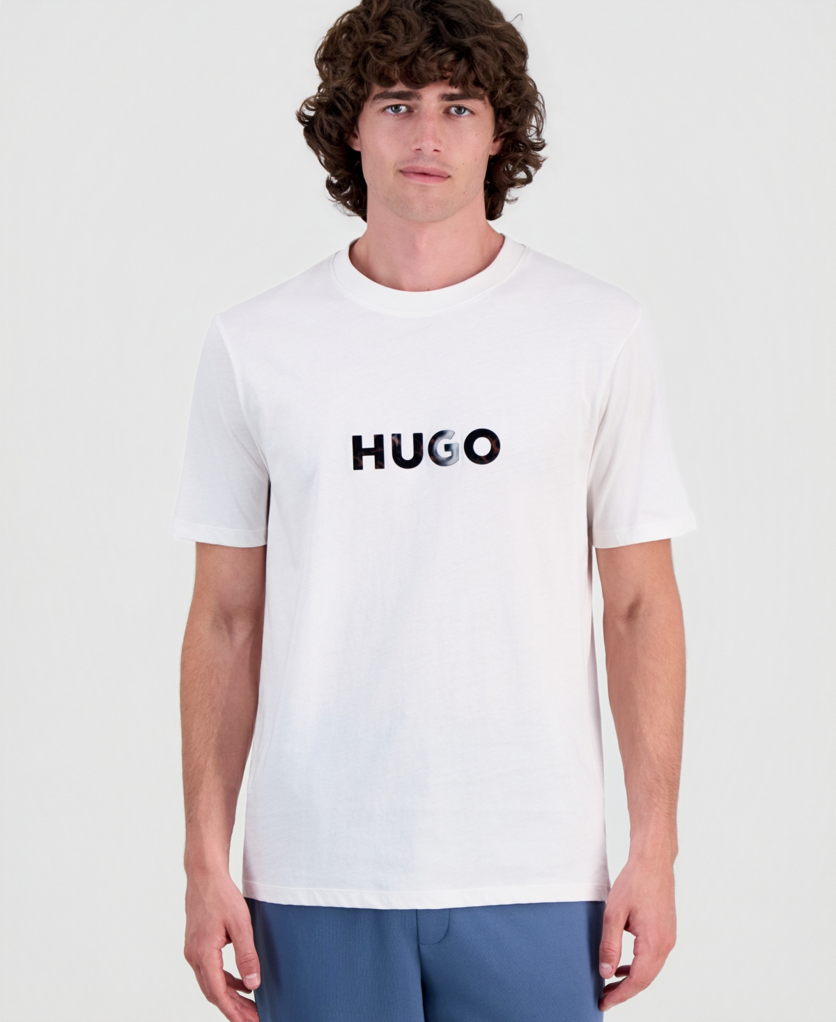 Click here for Hugo by Hugo Boss Mens Dumeo Logo T-Shirt - NATURA... prices
