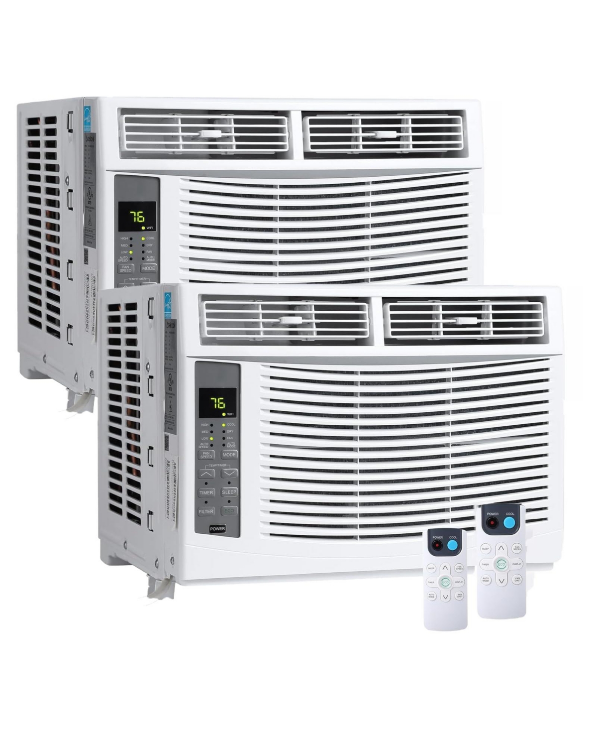 Click here for Xo 2 Pack 6000 Btu Smart Window Ac  WiFi and App C... prices