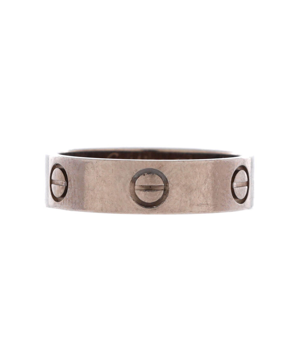 Click here for Pre-Owned Cartier Love Band Ring - 18k white gold prices