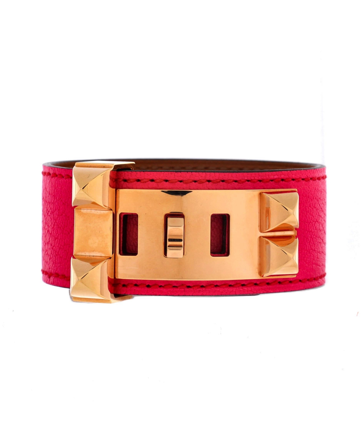 Click here for Pre-Owned HERMES Collier de Chien 24 Bracelet - Le... prices