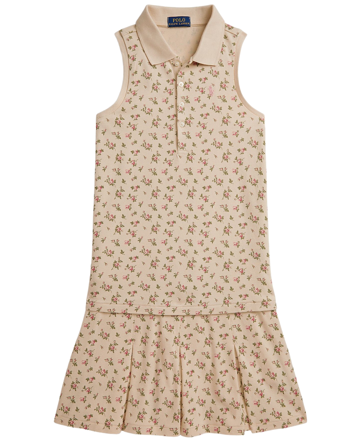 Click here for Polo Ralph Lauren Girls 7-16 Floral Stretch Mesh P... prices