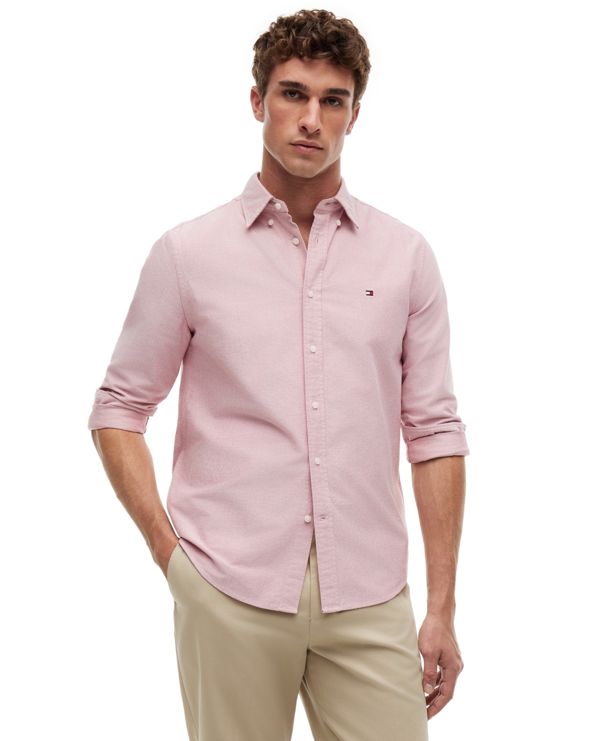Click here for Tommy Hilfiger Mens Regular-Fit Heritage Oxford Sh... prices