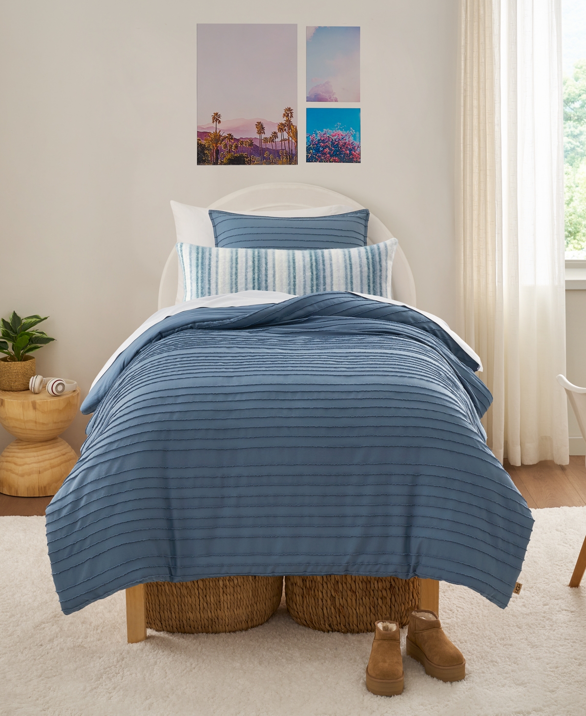 Click here for Ugg Devon Textured 3-Pc. Comforter Set  King - Tah... prices